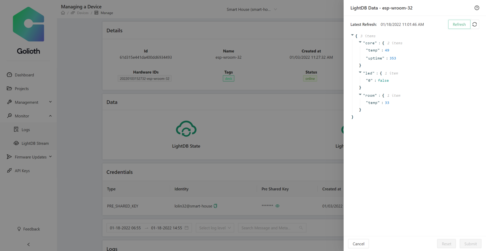 Using WebSockets with Grafana - The Golioth Developer Blog