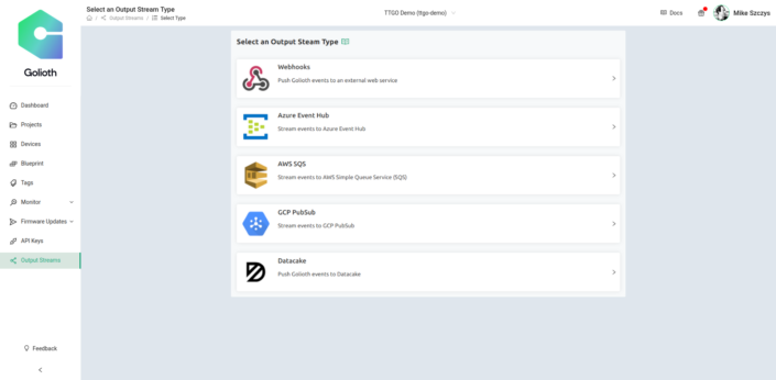Golioth and Datacake enable device data visualization with a few clicks - The Golioth Developer Blog