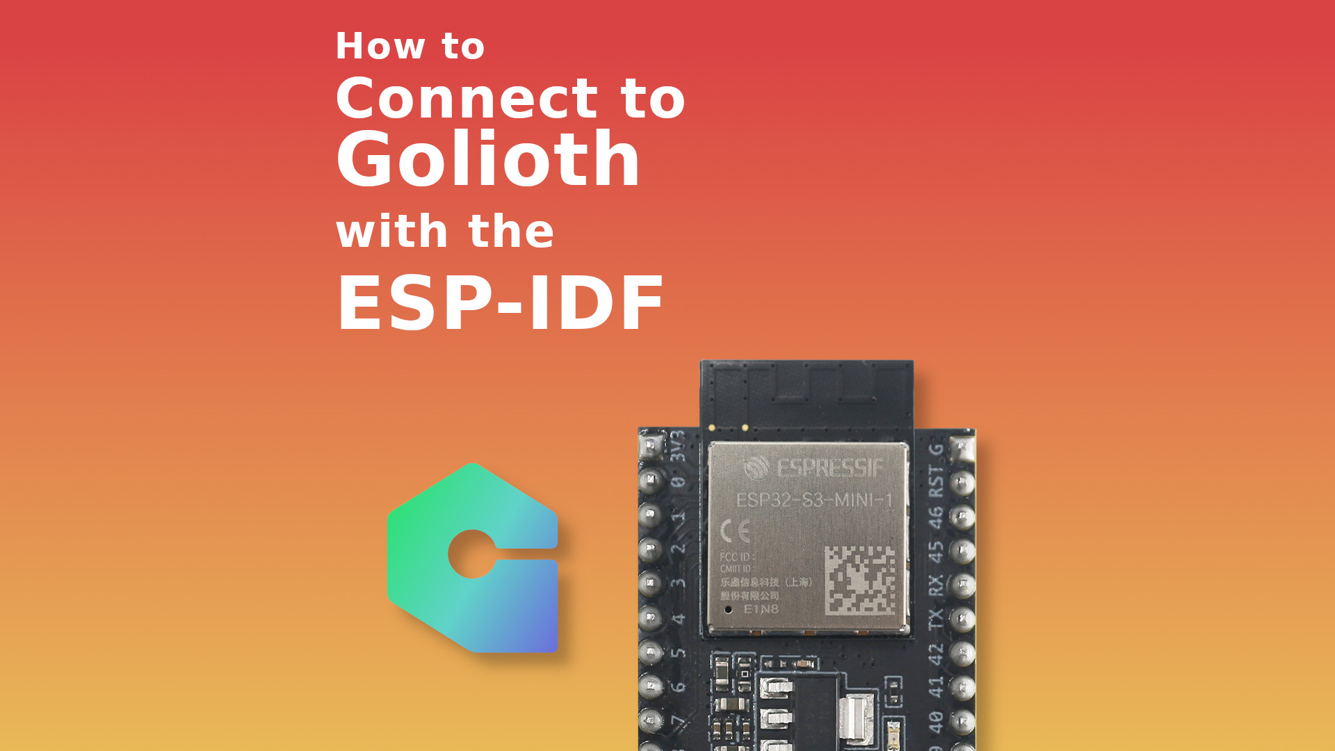 How to Manually Connect to Golioth with the ESP-IDF - The Golioth Developer Blog