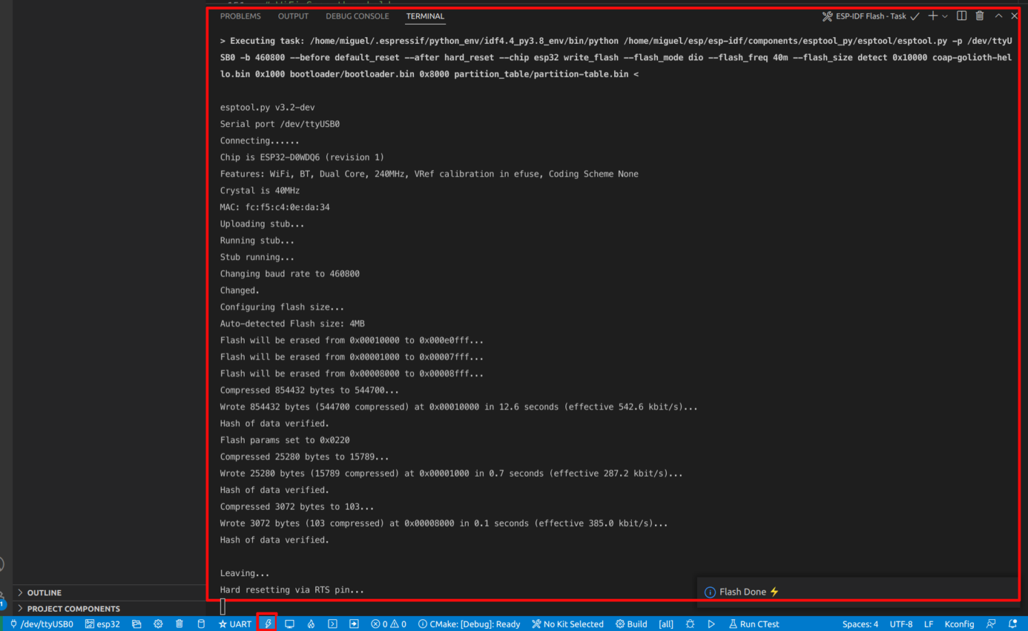How to Manually Connect to Golioth with the ESP-IDF - The Golioth Developer Blog