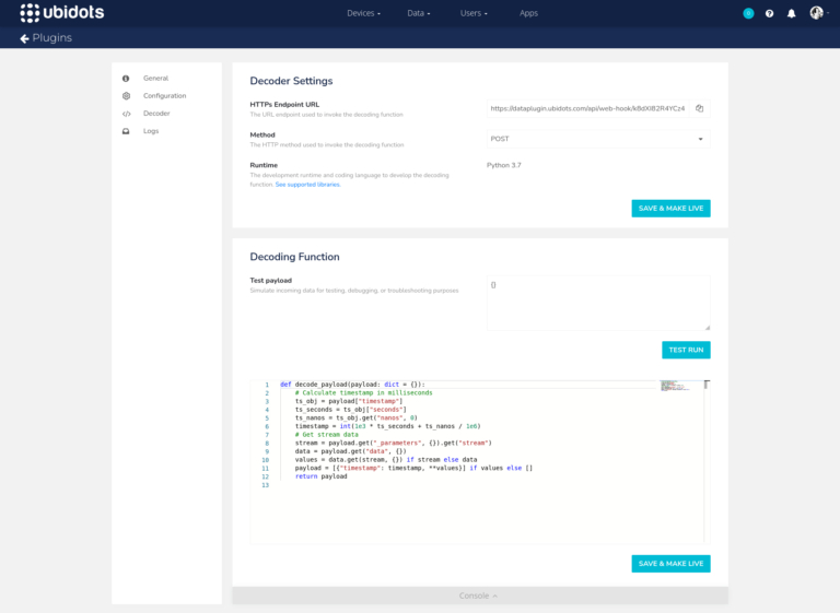 New Feature Visualizing Iot Data Using Ubidots The Golioth Developer Blog
