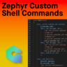 How to add custom shell commands in Zephyr - Golioth