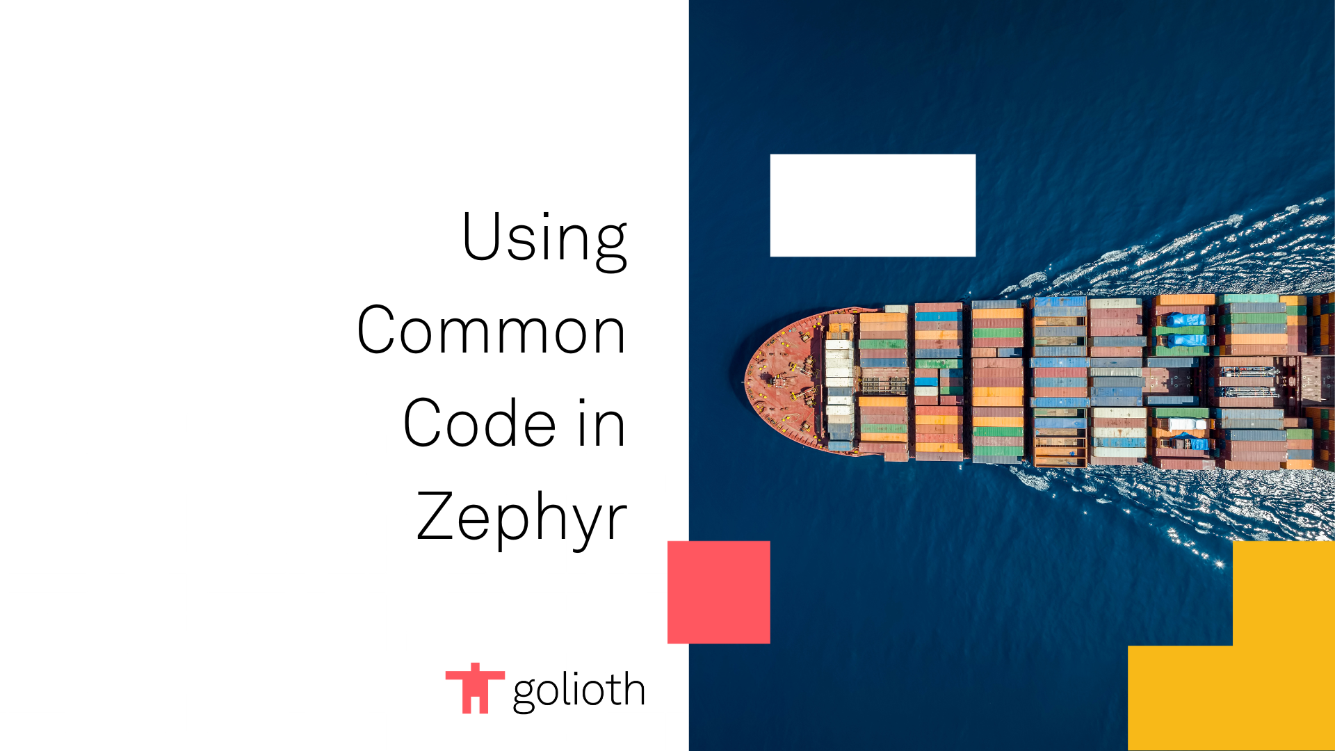 Cmake And Kconfig Tricks For Common Code In Zephyr Apps The Golioth