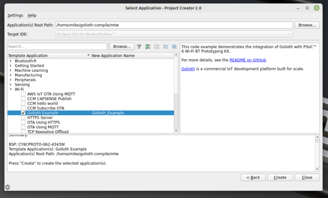 Golioth is included in Infineon's ModusToolbox™! - The Golioth ...