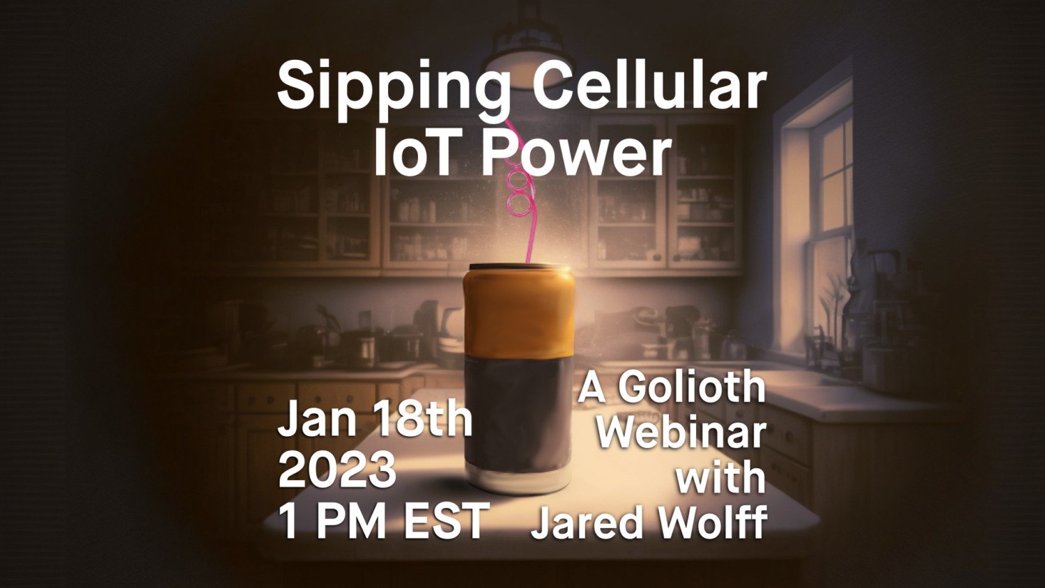 Sipping Celluar IoT Power - A Golioth Webinar with Jared Wolff