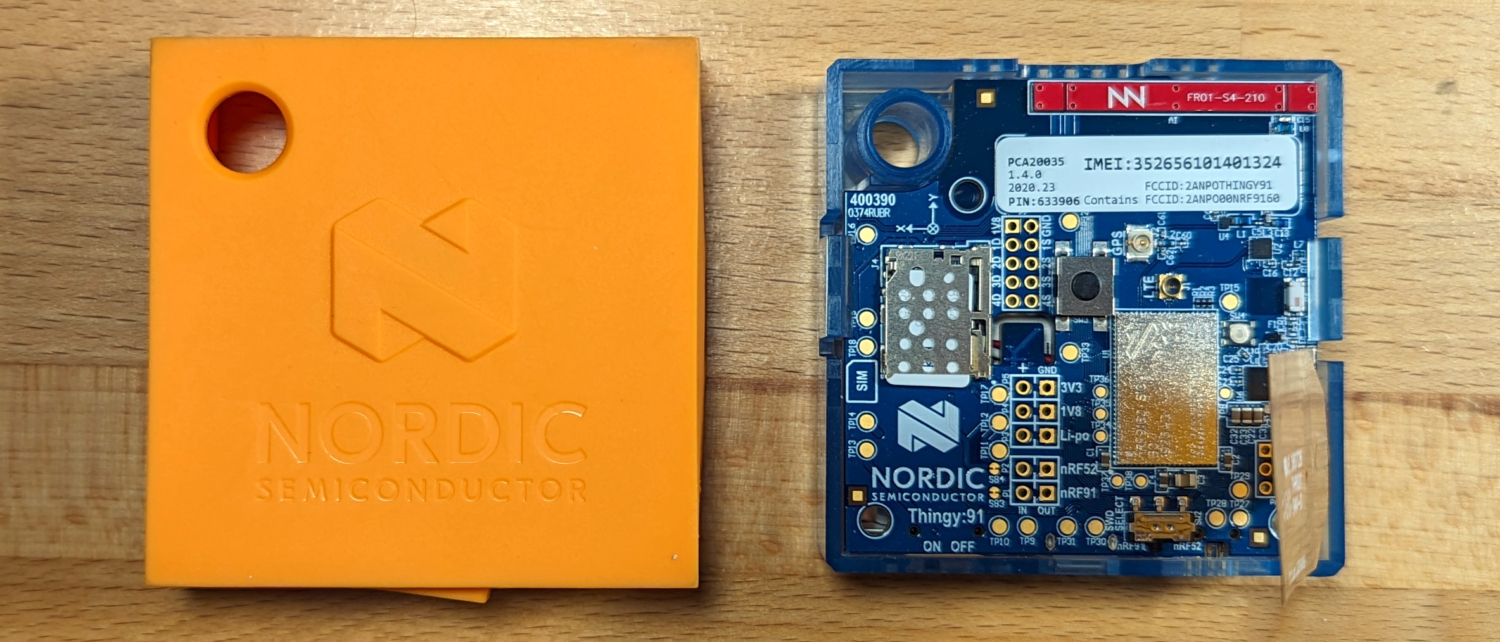 Try out Golioth with a pre-compiled binary on the Thingy91 - The ...