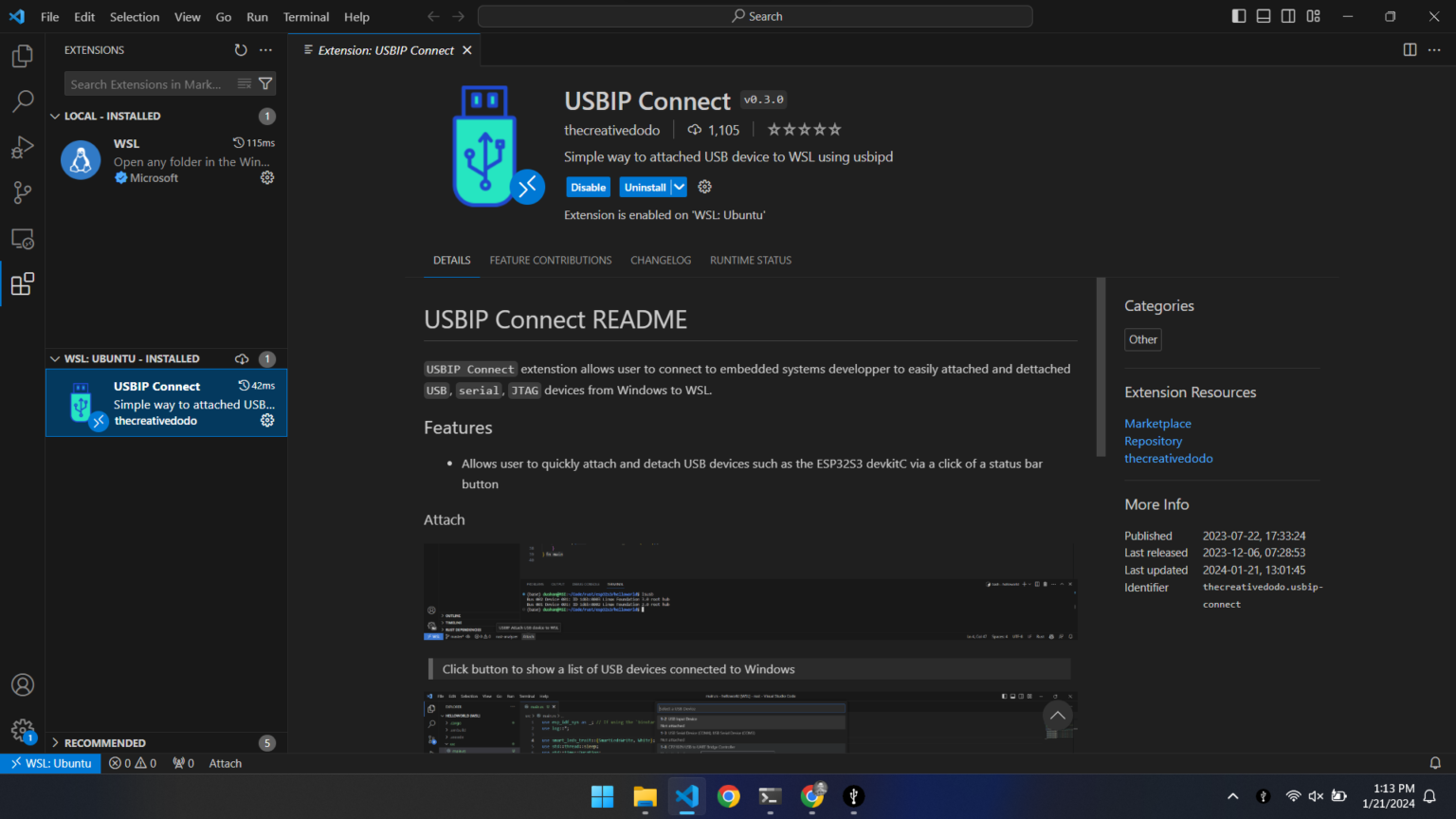 USB support in WSL2 - now with a GUI! - The Golioth Developer Blog