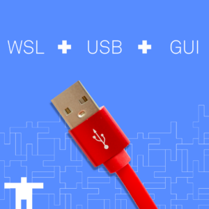 USB support in WSL2 - now with a GUI! - Golioth