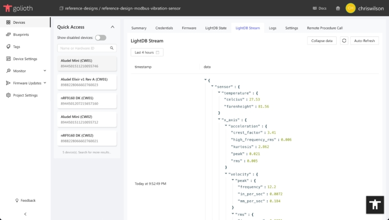 Modbus Vibration Monitor: A Golioth Reference Design - The Golioth ...