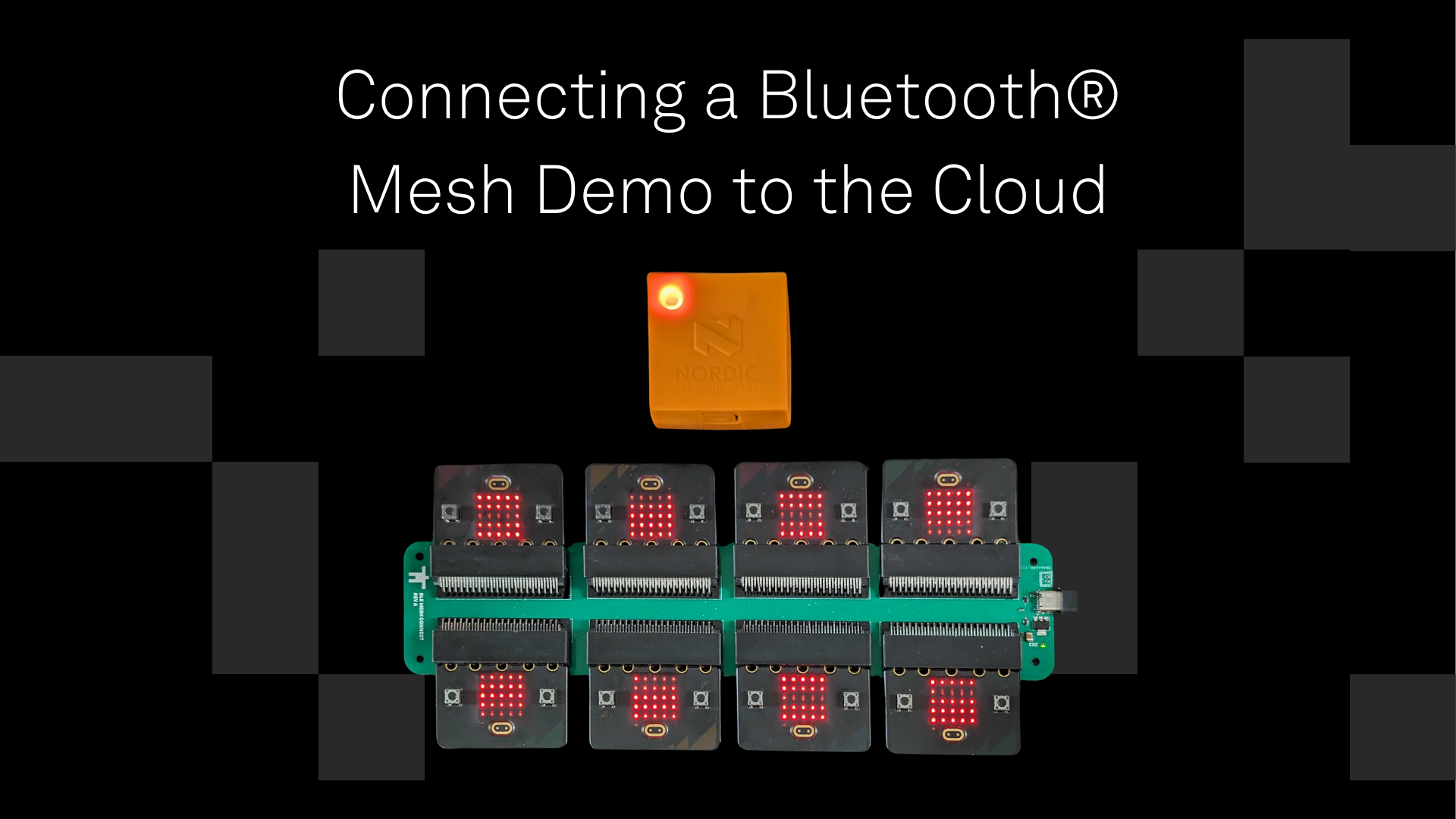 Connecting a Bluetooth® Mesh Demo to the Cloud - The Golioth Developer Blog