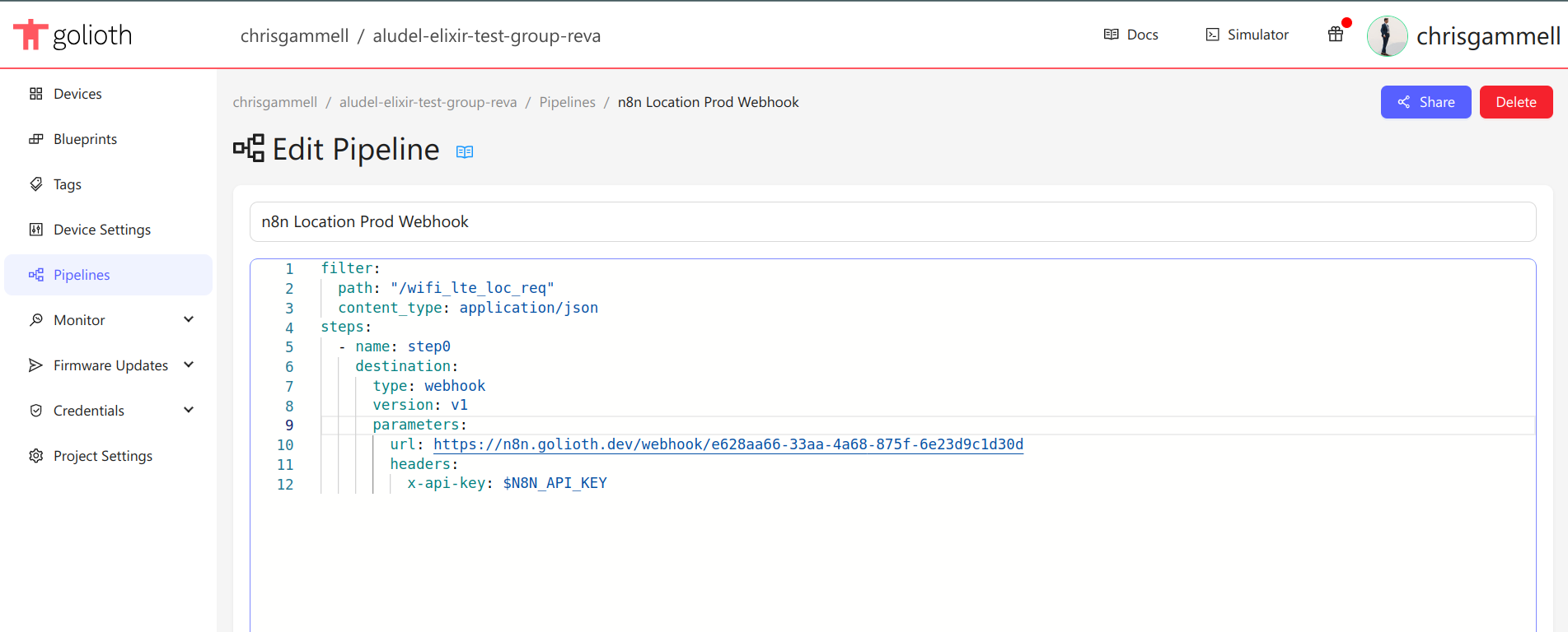 A $2 Geofence: Wi-Fi Location (Here.com), ESP32-C3, Golioth Pipelines, and n8n - The Golioth ...