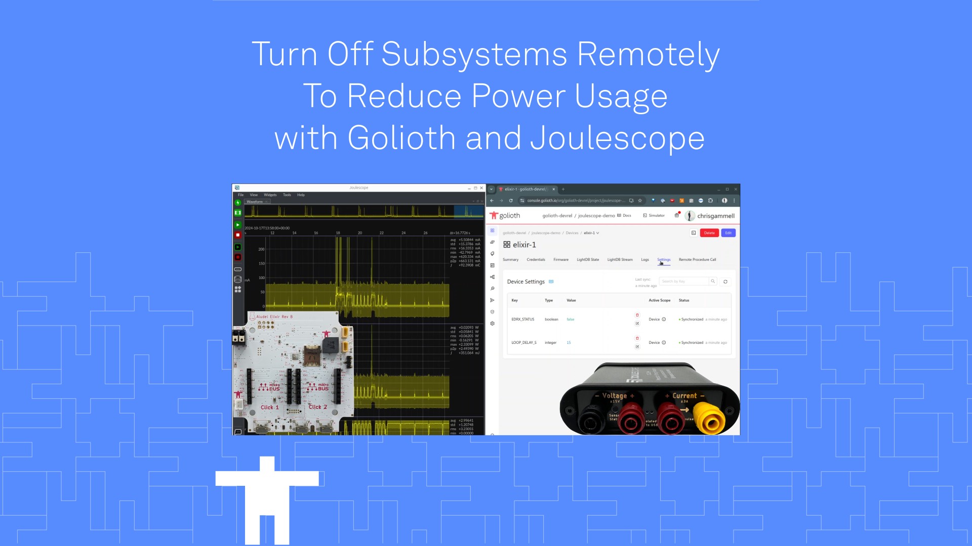 Measuring Power Usage with Golioth and Joulescope - The Golioth Developer Blog