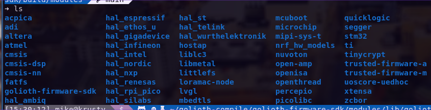 Zephyr: What modules should you add to a manifest allow list? - The Golioth Developer Blog