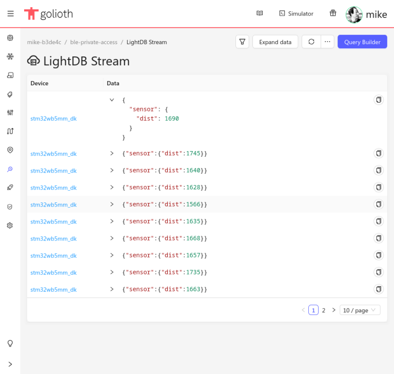 Enabling Bluetooth-to-Cloud on the STM32WB5MM-DK - The Golioth Developer Blog