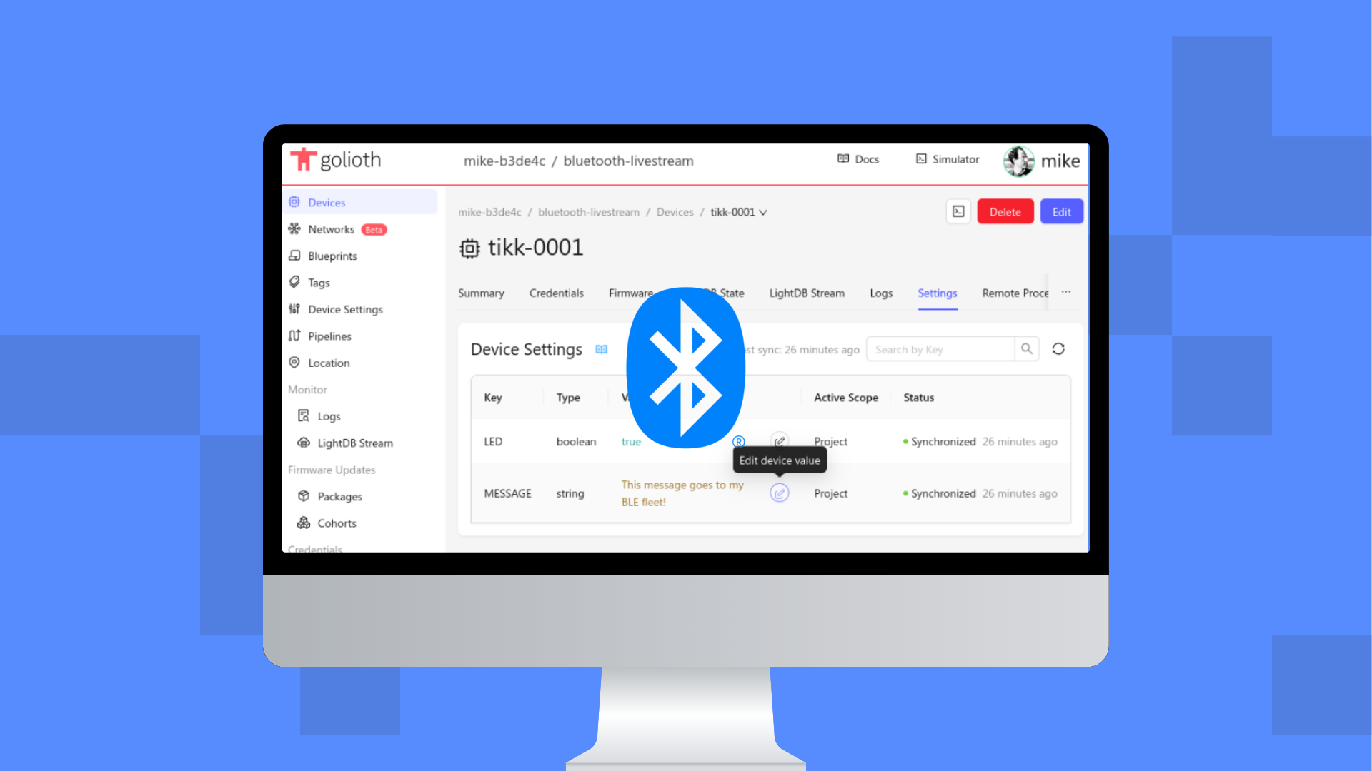 A Settings System for any Bluetooth Fleet - The Golioth Developer Blog